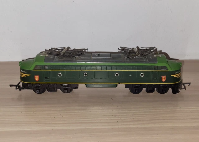 TRIANG TC R257 Green Transcontinental Twin pantograph running see ...