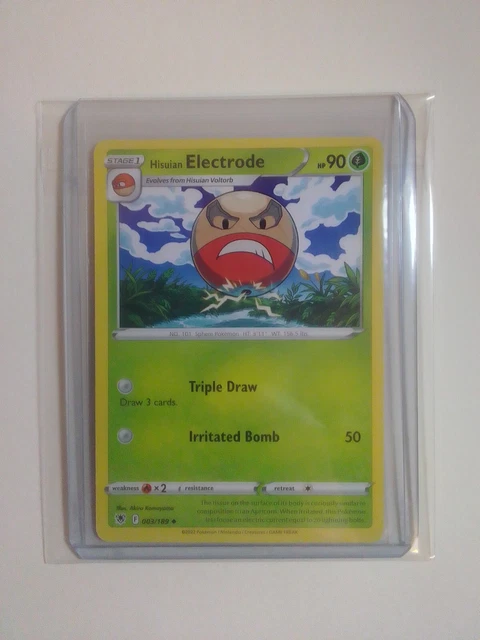 HISUIAN ELECTRODE 003/189 Pokemon TCG Astral Radiance Uncommon - PACK FRESH NM/M EUR 3,62 ...