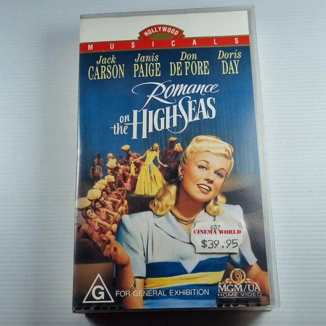 ROMANCE ON THE High Seas (VHS, 1948) | Musical, Doris Day | New Sealed ...