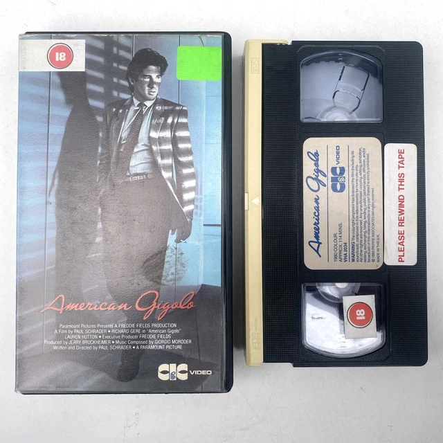 AMERICAN GIGOLO (SMALL Box Ex-Rental CIC VHS Video) RICHARD GERE £9.99 ...