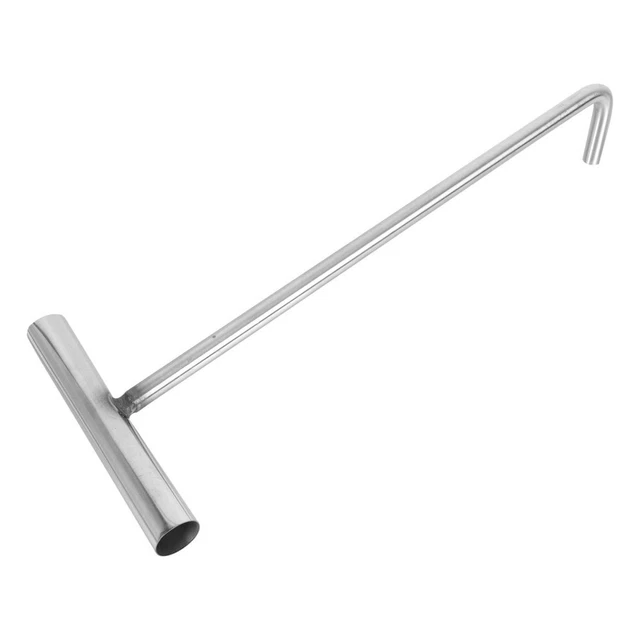 METAL DRAIN HOOKS t Handle Manhole Manhole Cover Hook Heavy Duty Lift ...