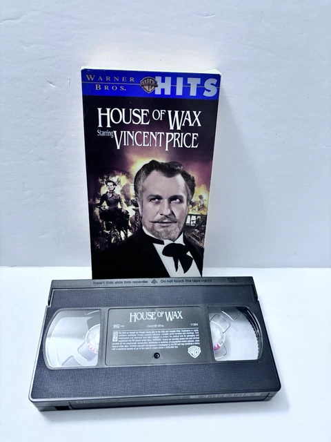 HOUSE OF WAX | Vincent Price | VHS Classic 1998 | Horror Movie Classics ...