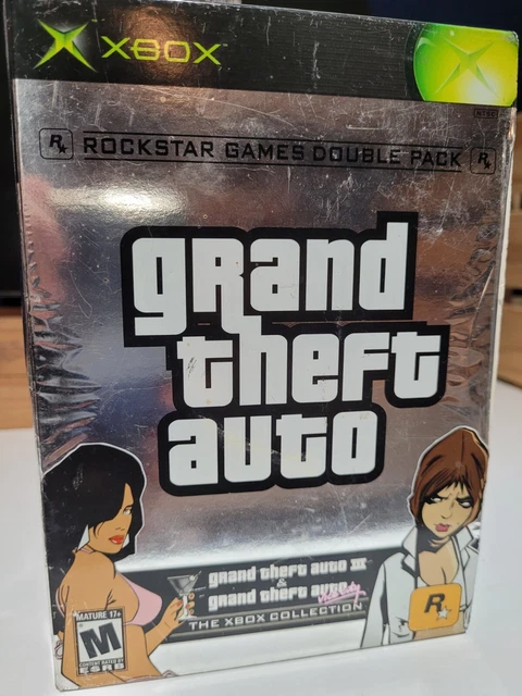 GRAND THEFT AUTO Rockstar Games Double Pack The Xbox Collection ...