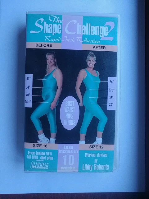 THE SHAPE CHALLENGE 2 Rapid Inch Reduction (VHS, 1993) £6.99 - PicClick UK