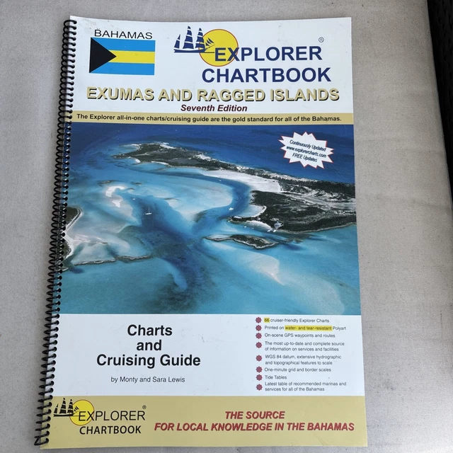 EXPLORER CHARTBOOK EXUMAS and Ragged Islands Seventh Edition $63.05 ...