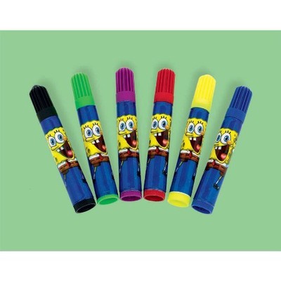 SPONGEBOB SQUAREPANTS CARTOON Nick Jr Kids Birthday Party Favor Dry ...