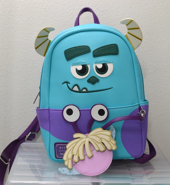 LOUNGEFLY - DISNEY/ Pixar - Monsters Inc Series - Sulley with Boo coin ...
