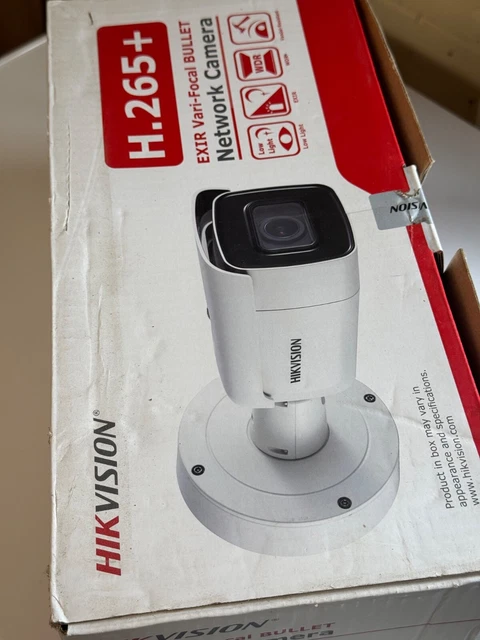 HIKVISION DS-2CD2645FWD-IZS 4 MP Varifocal Bullet IP Camera 2.8-12mm Varifocal £80.00 - PicClick UK