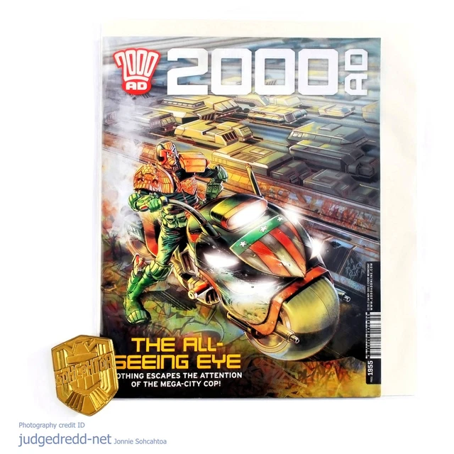 2000AD PROG 1955 Judge Dredd Comic Issue Very Good to Excellent ...