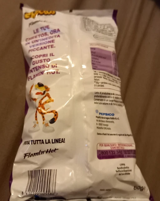 CHEETOS FLAMIN' HOT very spicy hot 16 X 80 grammi EUR 36,00 - PicClick IT