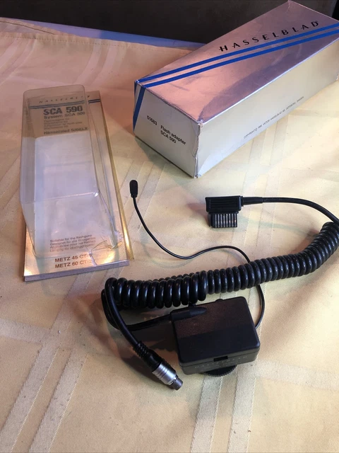 HASSELBLAD SCA 590 Flash Adapter for Hasselblad 500 ELX in Box NO ...