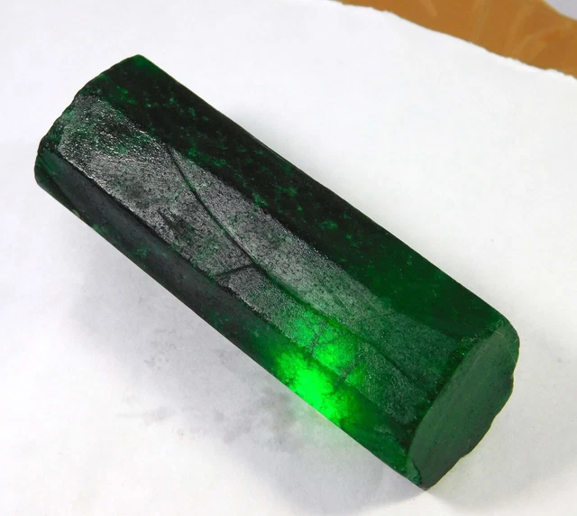 440,38 CT KOLUMBIEN grüner Smaragd riesiger rauer natürlicher roher ...