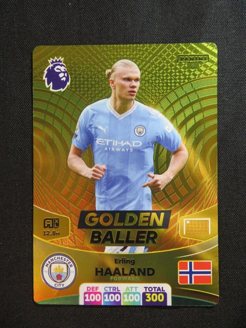 PANINI ADRENALYN XL 2024 - Erling Haaland Platinum Baller Card /200 ...