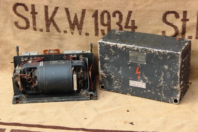 WW2 GERMAN AIRCRAFT FuG10 Umformer Fu10-e, -rotary transformer for ...