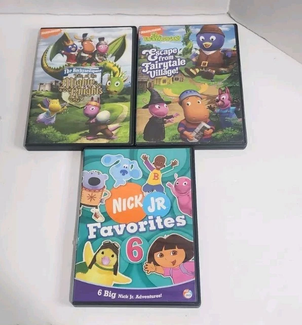 THE BACKYARDIGANS NICKELODEON assortiment DVD 3 Backyardigans ...