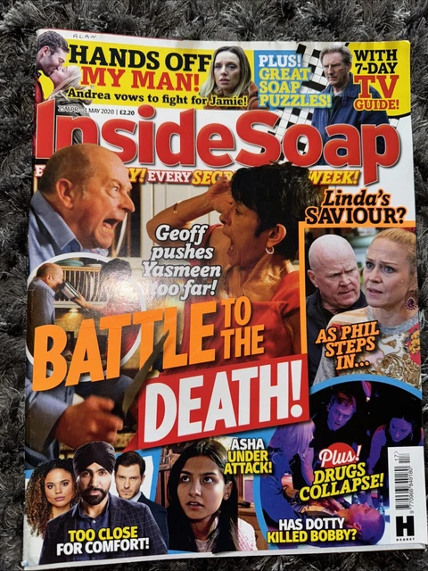 INSIDE SOAP MAGAZINE 26 April - 1 May 2020 £5.92 - PicClick UK
