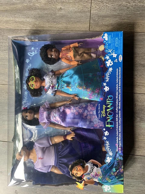 DISNEY ENCANTO MIRABELLE luisa isabella antonio 4 doll gift set new in ...