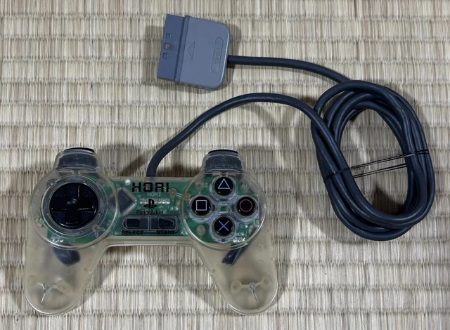 PLAYSTATION PS PS1 HORI Controller Clear Skeleton SLPH-00030 - Japan ...