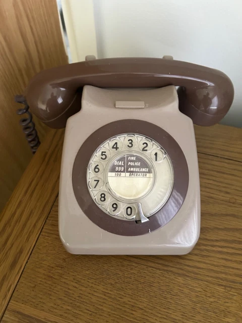 ORIGINAL VINTAGE ROTARY Dial Telephones. £20.00 - PicClick UK