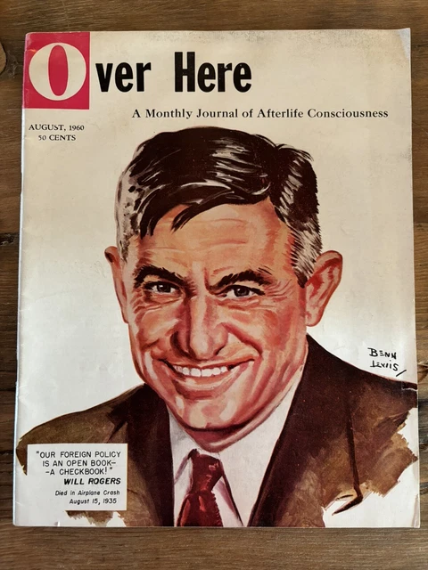 1960 OVER HERE Magazine WILLIAM DUDLEY PELLEY Soulcraft Silver Shirt ...
