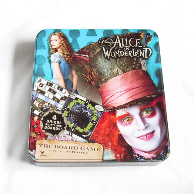 DISNEY ALICE IN Wonderland The Board Game Complete Cardinal £24.09 ...