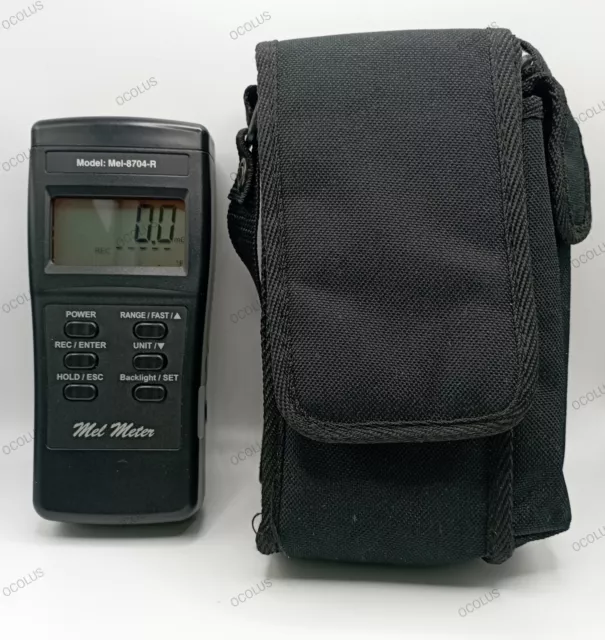 MEL METER MEL-8704R EMF Temperature Ghost Hunting Paranormal Detector £ ...