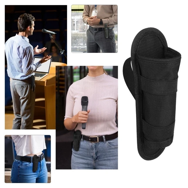 UNIVERSAL MIC STORAGE Pouch For Outdoor Use Hold Microphone Portable ...