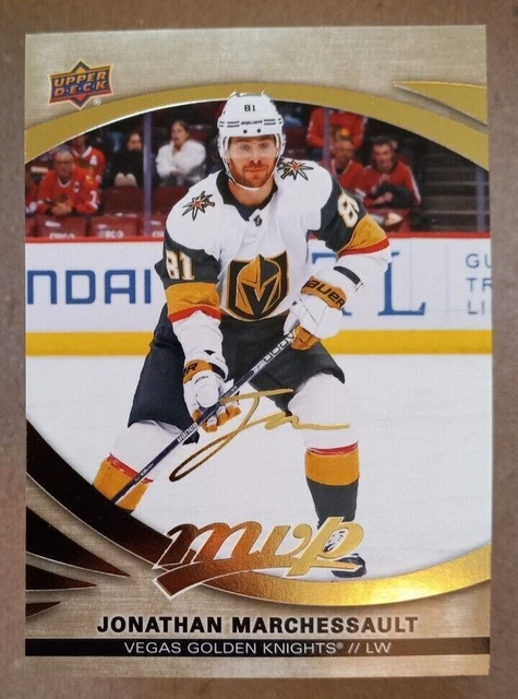 JONATHAN MARCHESSAULT VEGAS Golden Knights 2023-24 pont supérieur MVP ...