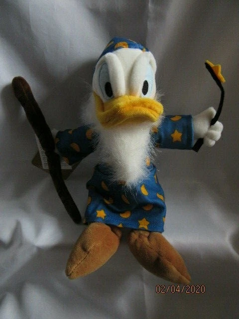 VINTAGE DISNEY STORE - Merlin Wizard Donald Duck - Mint - Retired With ...