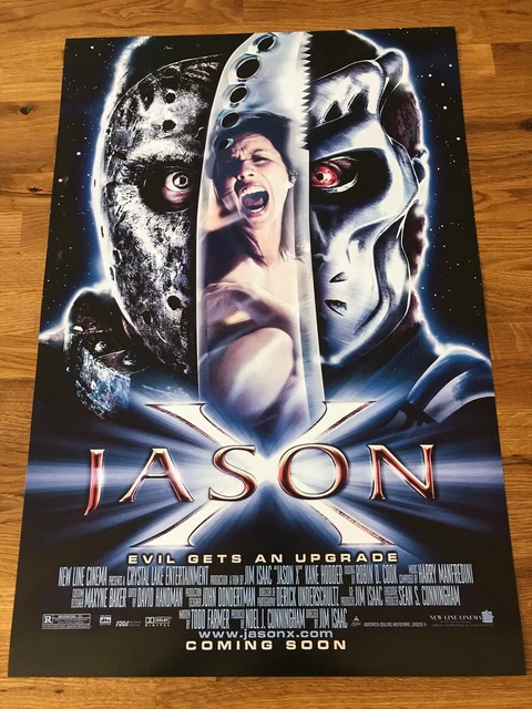 MOVIE POSTER JASON X (Friday 13th) 430mm x 640mm (Bit bigger than A2 ...