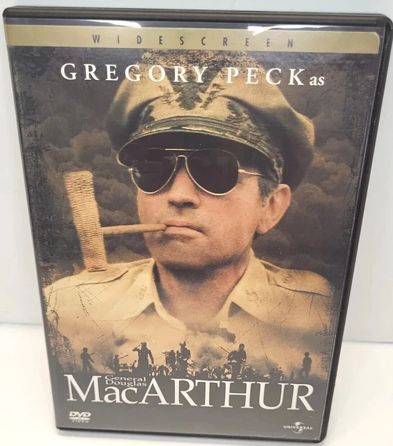 DVD MACARTHUR, 1977 Gregory Peck clasificación PG edición de pantalla ...