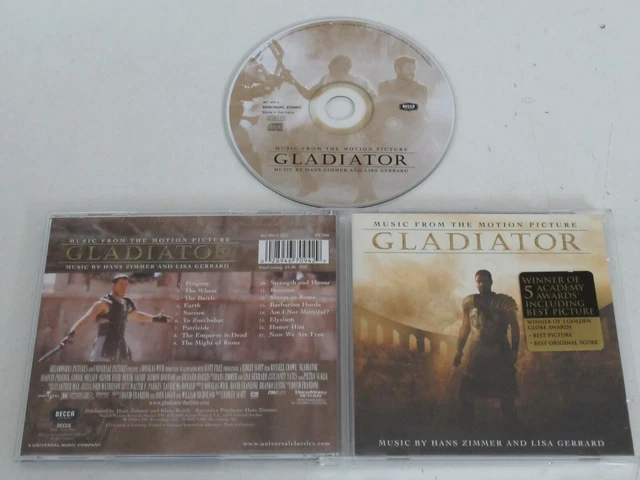 GLADIATOR/SOUNDTRACK / HANS Zimmer/Lisa Gerrard (Decca 467 094-2) CD Album EUR 13,61 - PicClick IT