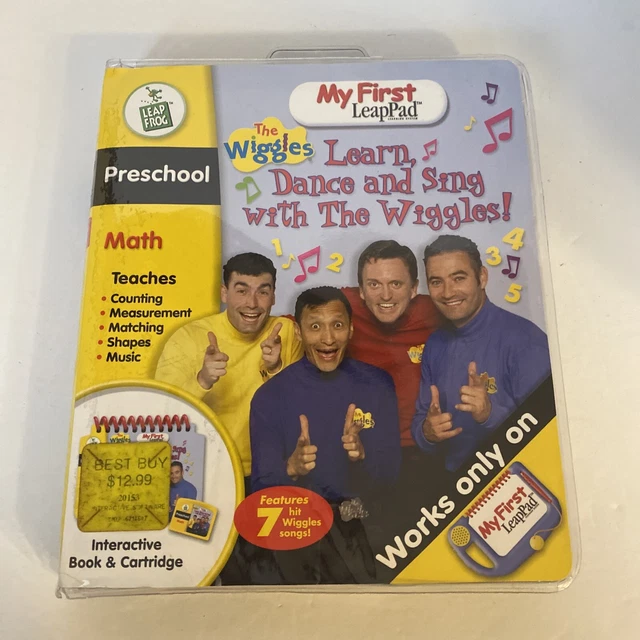MY FIRST LEAPPAD LEAP FROG The Wiggles Interactive book Cartridge ...