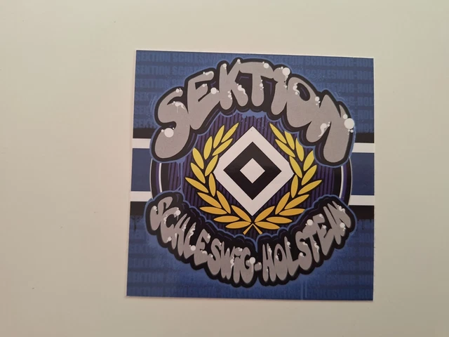 ULTRAS AUFKLEBER HAMBURG Sammlungsauflösung Fußball Sticker HSV ...
