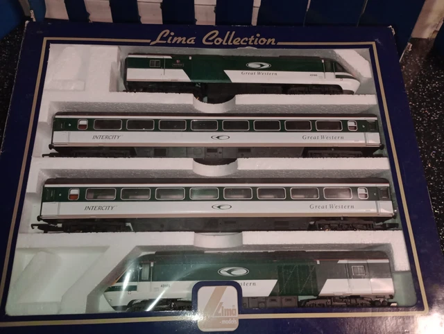 LIMA FIRST GREAT Western HST pack Merlin livery £156.72 - PicClick UK