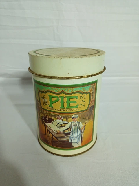 OLD VINTAGE THE Pie Man Advertising Collectable Australian Tea Biscuits ...