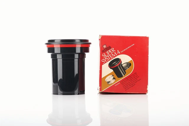 BOXED PATERSON SUPER System 4 35mm 126 127 120/220 Film Developing Tank ...