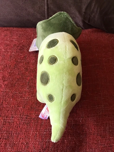 NEW LINZY GREEN Triceratops Dinosaur Rattle Baby Comforter Soft Plush ...