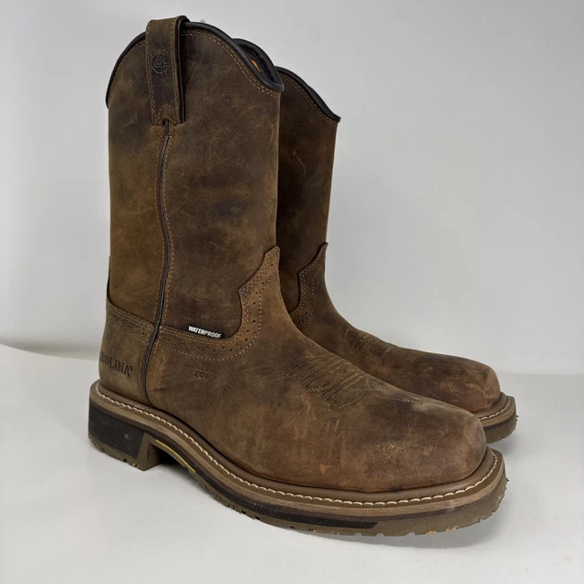 CAROLINA MENS ANCHOR Waterproof Composite Square Toe Boots CA8536 8.5D ...