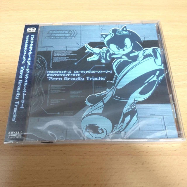 SONIC RIDERS SHOOTING STAR STORY ORIGINAL SOUNDTRACK Zero Gravity Tracks CD £26.07 - PicClick UK