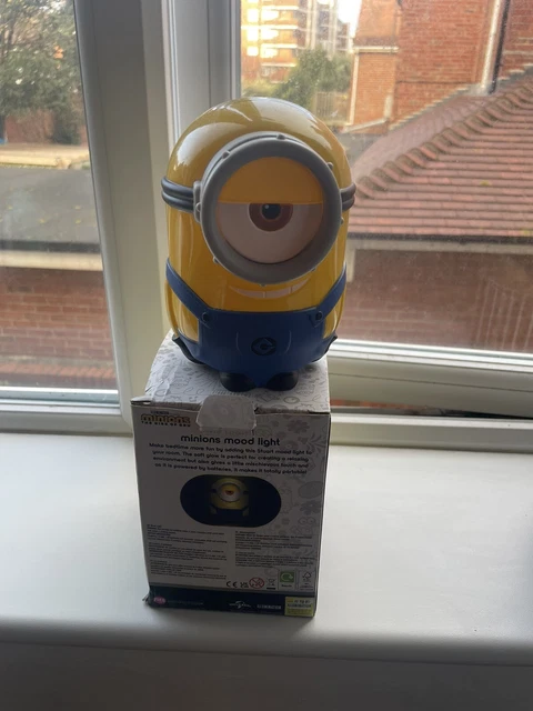 MINIONS STUART 3D Character Mood Sensory Light - Bedtime Night Lamp ...