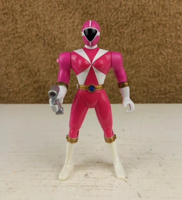 BANDAI POWER RANGERS Lightspeed Rescue PINK RESCUE RANGER 5.5" Figure ...
