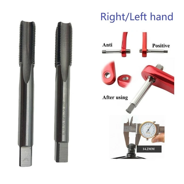 9/16 20 TPI HSS Thread Tap for Bike Crank Repair Right/Left Hand Sturdy ...