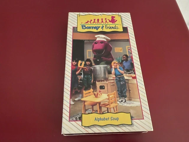 BARNEY & FRIENDS Alphabet Soup Vhs. (Previewed) EUR 14,23 - PicClick FR