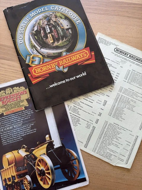 HORNBY RAILWAYS MODEL Catalogue 1980 Edition Price List Stephensons ...