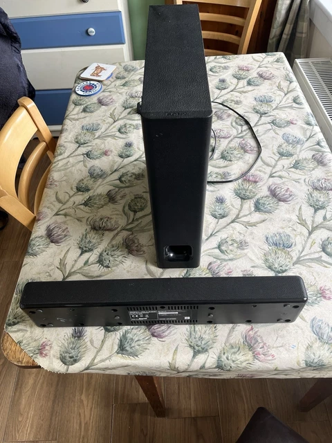 SONY HT-MT300 BLUETOOTH NFC Compact Sound Bar with Ultra-Slim Wireless ...