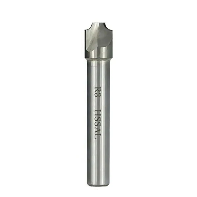1PC R2-R10 RADIUS HSS Corner Rounding End Mill Milling Cutter CNC ...
