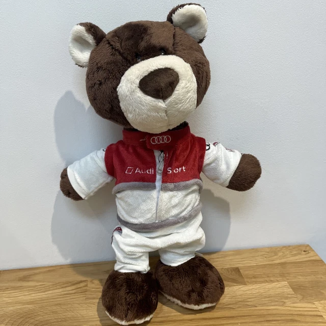 AUDI SPORT RACING Car Driver Themed Teddy Bear Plush Soft Toy £14.99 ...