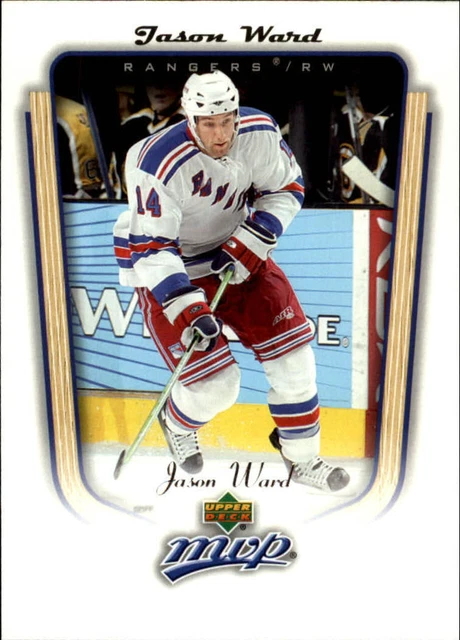 CARTE DE HOCKEY 2005-06 Upper Deck MVP Rangers #264 Jason Ward EUR 2,22 ...