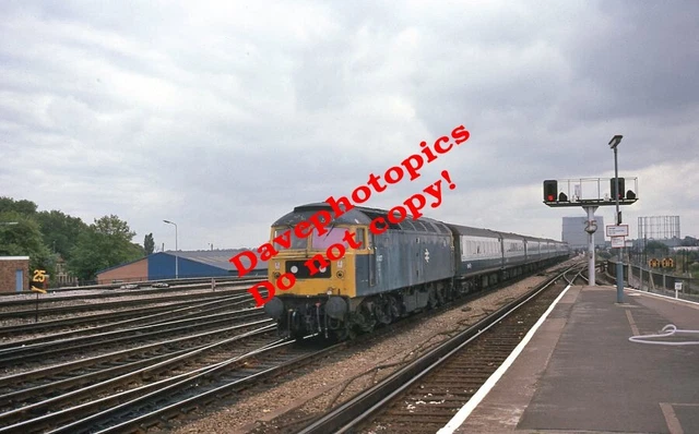 ORIGINAL 35MM Slide Railway Diesel /Steam- 47477 Paddington to Paignton ...